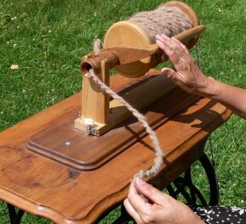 Build Your Own Indian Head Spinning Wheel Plans - The Llama Sanctuary